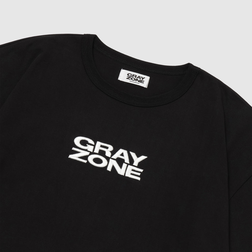 GRAYZONE Logo T-shirt Black